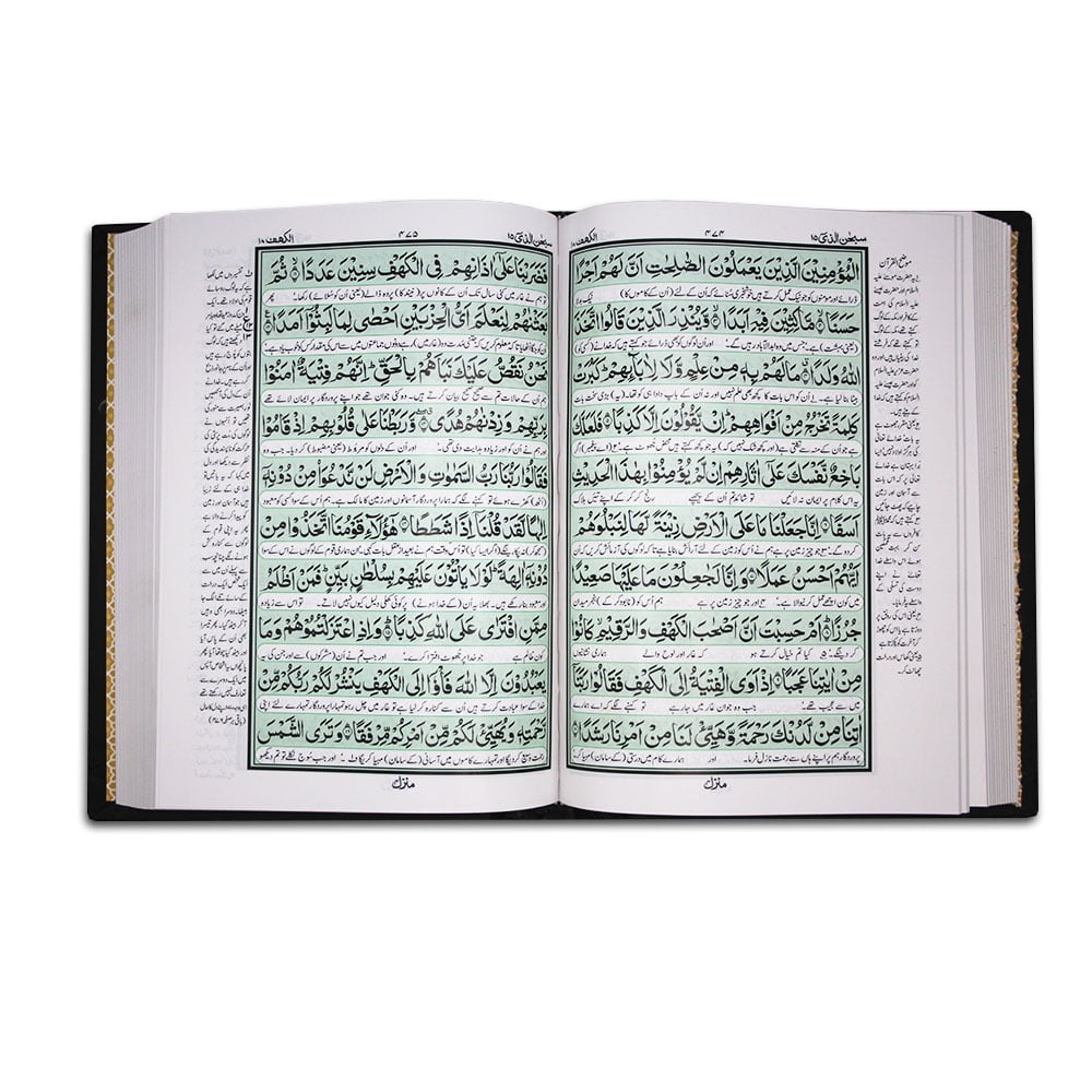 Urdu Quran with short tafseer Fathul Hameed Taj Co
