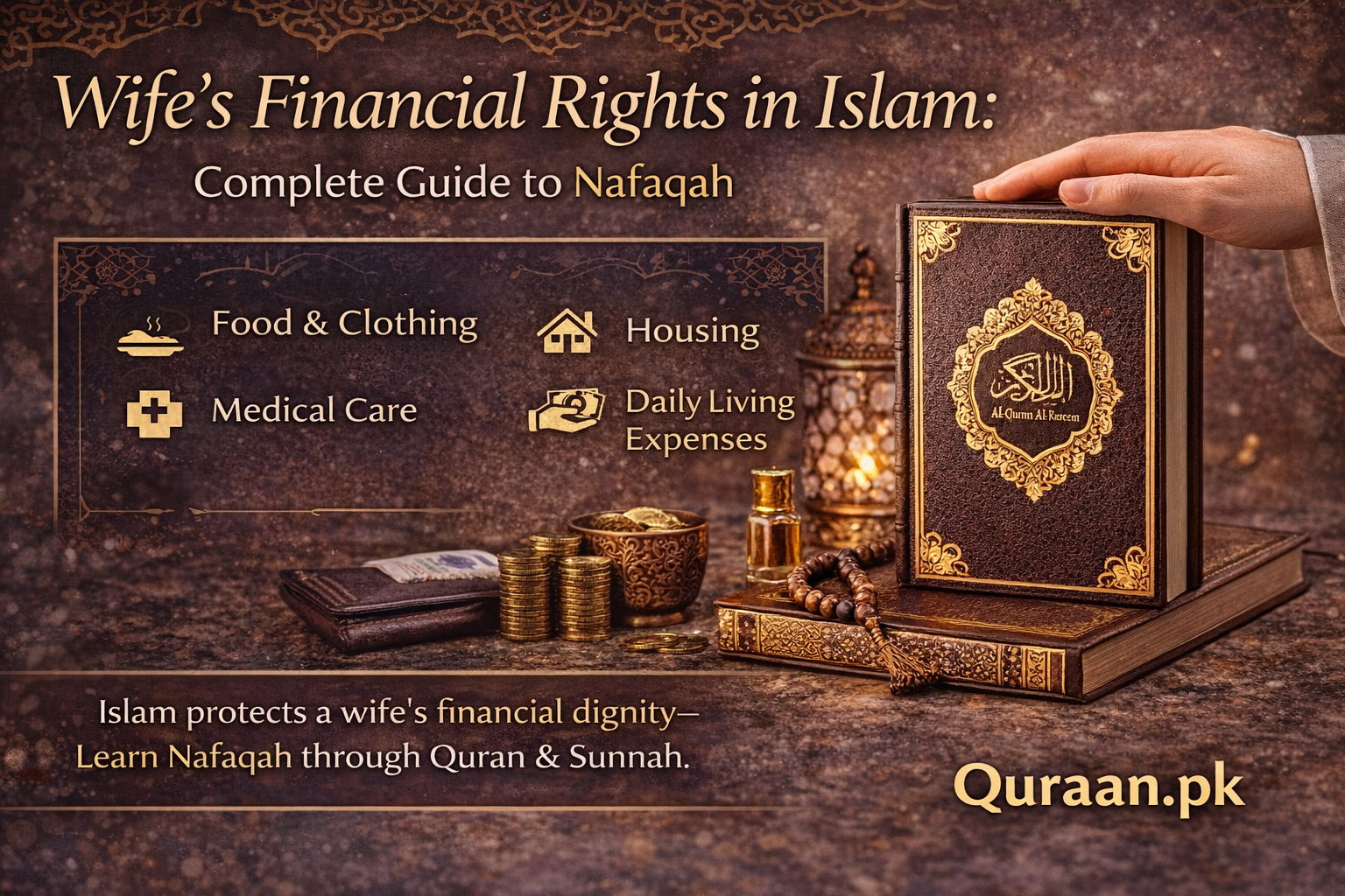 Wife’s Financial Rights in Islam | Complete Guide to Nafaqah