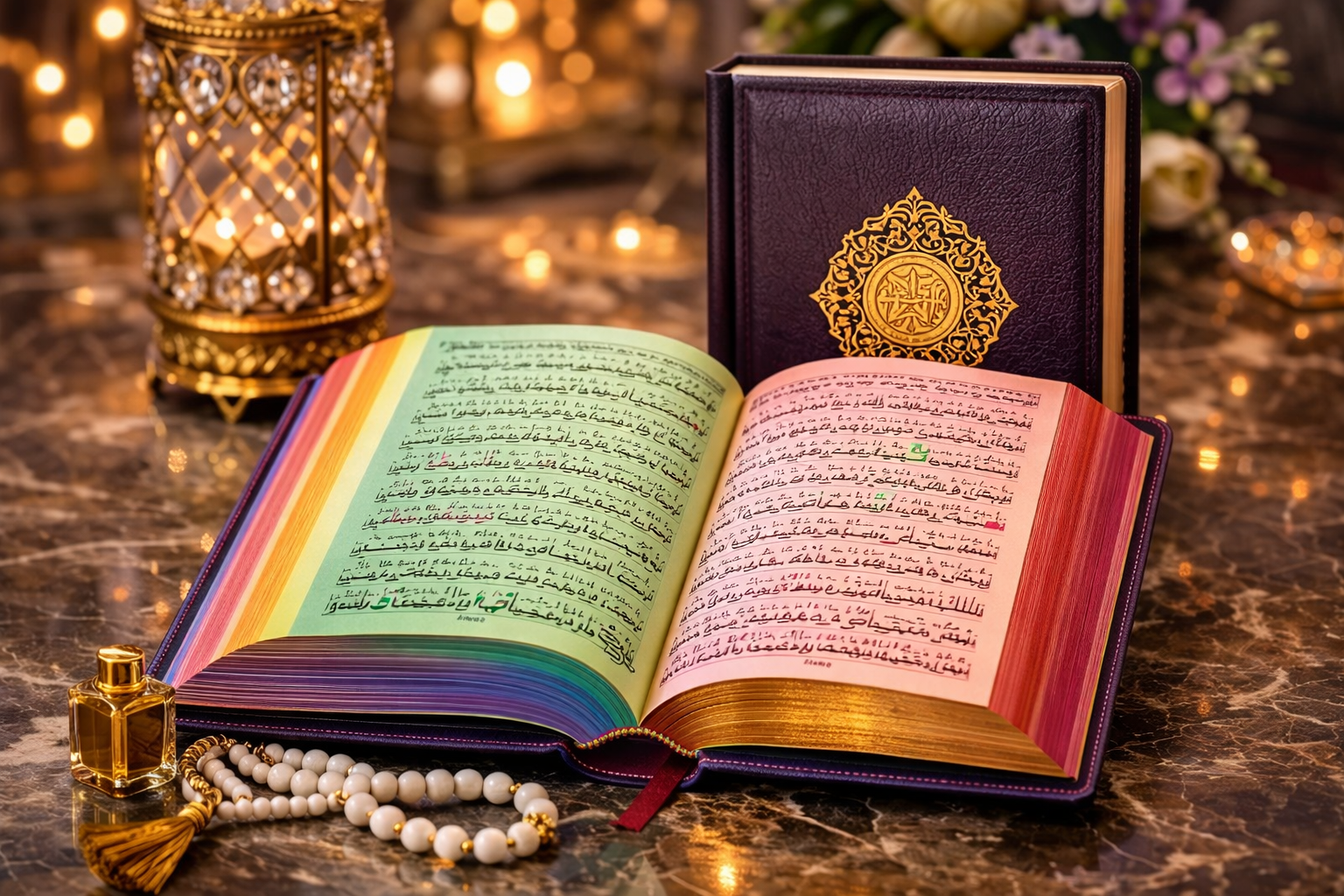 Rainbow Quran Pakistan with Tajweed Rules Online